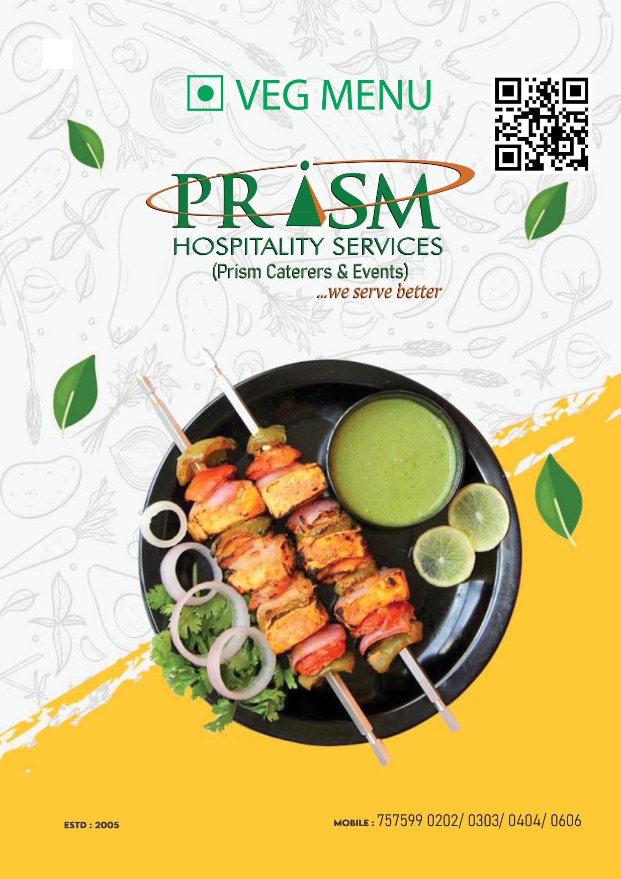 Delicious Veg Menus In Hyderabad Prism Hospitality Services Pvt Ltd